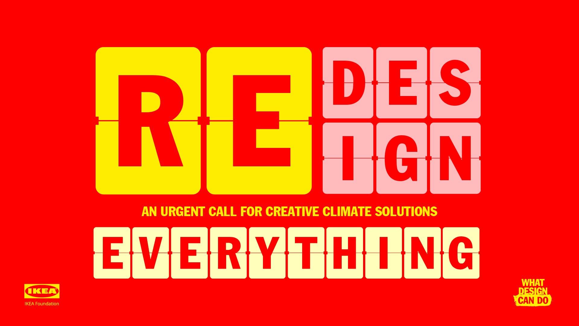 The Redesign Everything Challenge - Join the Global Design Competition